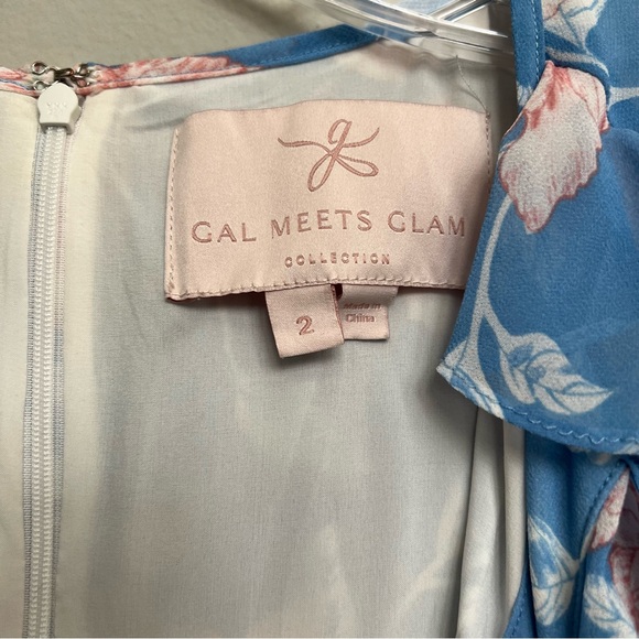 Gal Meets Glam | Dresses | Gal Meets Glam Shelby Blue Floral Maxi Dress ...